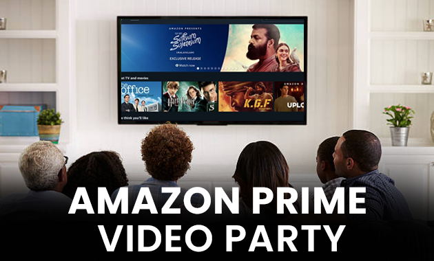 Amazon Prime Video Party